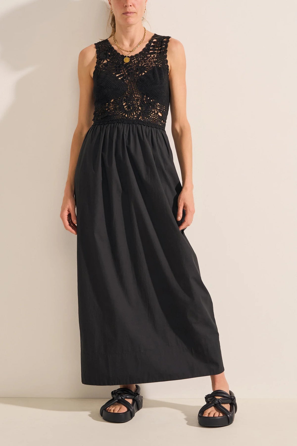 ILIO NEMA SOCRATES DRESS BLACK — SALT CLOTHING