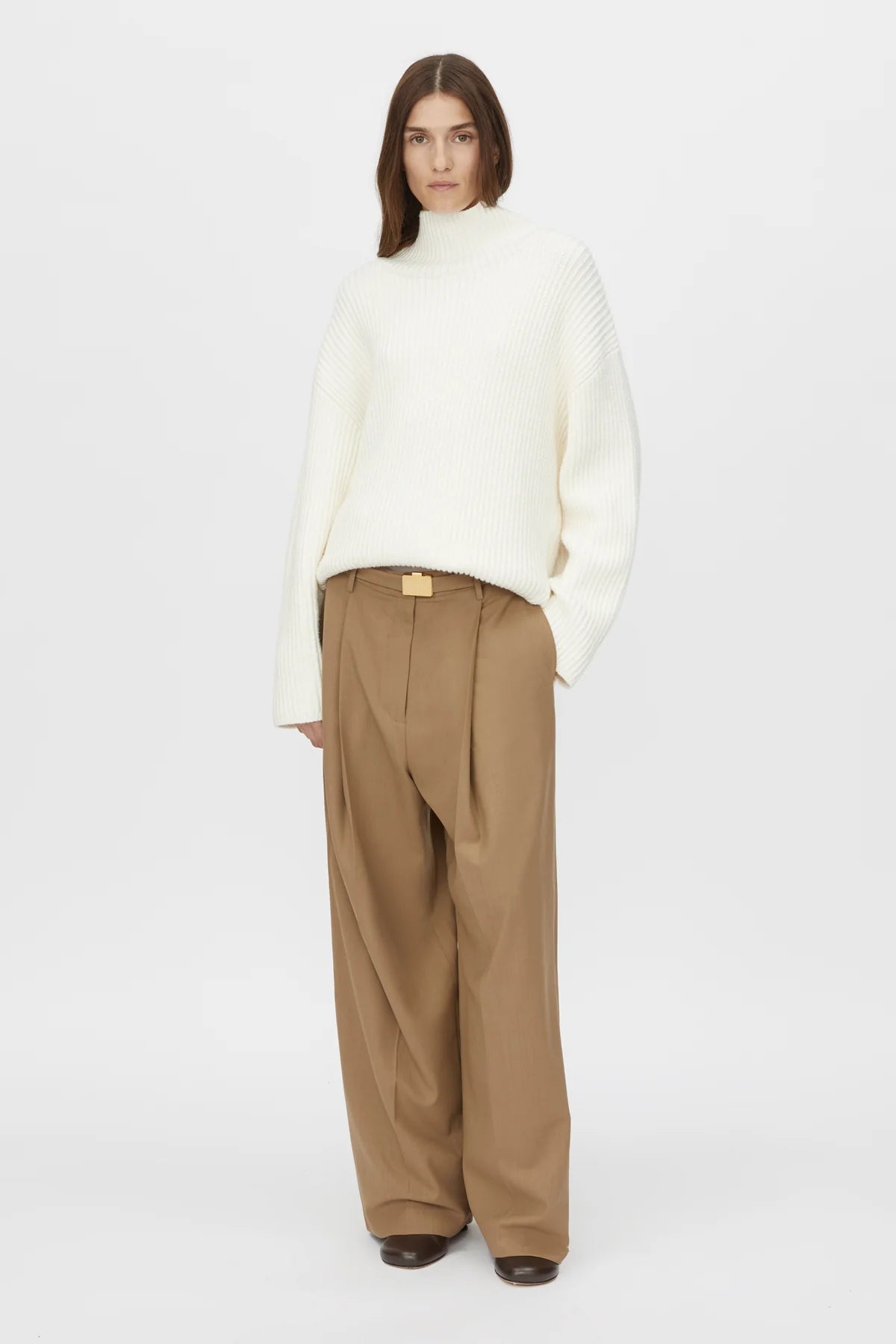 CAMILLA AND MARC BALSAM PANT CAMEL — SALT CLOTHING