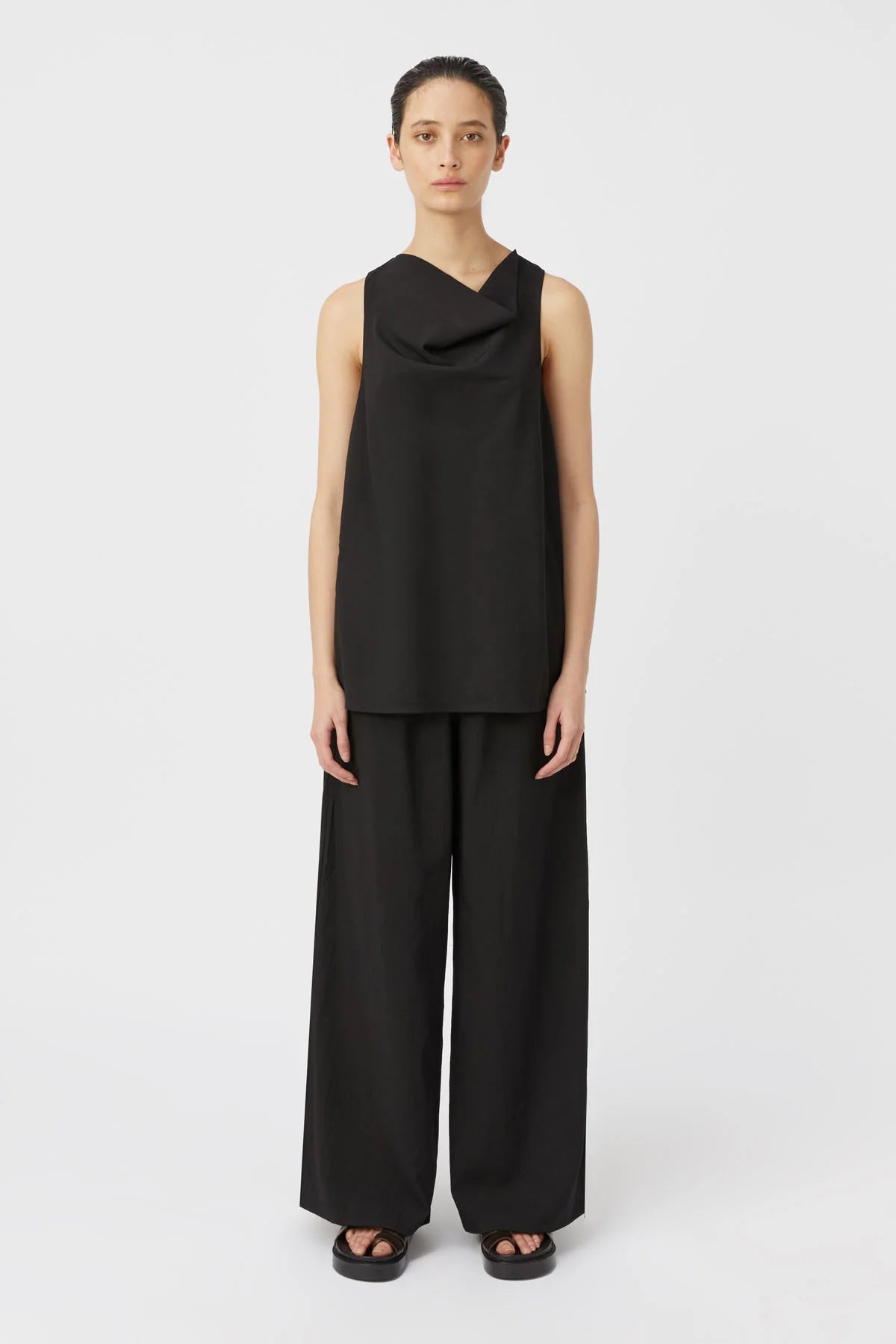 CAMILLA AND MARC ESSENCE PANT BLACK — SALT CLOTHING